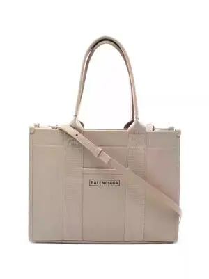 Balenciaga 2010s Hardware Two-way Tote Bag - Neutrals