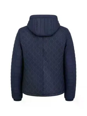 ROBERTO PEPE LUXURY Onion-quilted Hooded Jacket