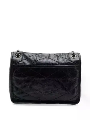 Saint Laurent 2018 Niki Baby Chevron-quilted Shoulder Bag