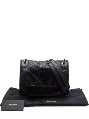 Saint Laurent 2018 Niki Baby Chevron-quilted Shoulder Bag