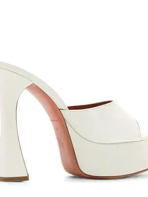 Amina Muaddi Dalida Platform Sandals