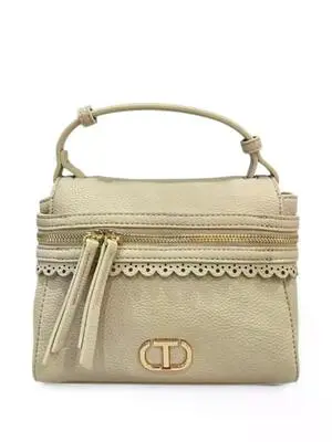 TWINSET Small Cécile Shoulder Bag - Neutrals