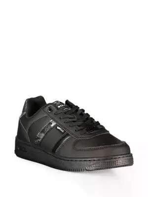 GAS Snakeskin-effect Panelled Sneakers