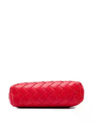 Bottega Veneta 2012-2026 Mini Nappa Intrecciato Crossbody Bag - Red