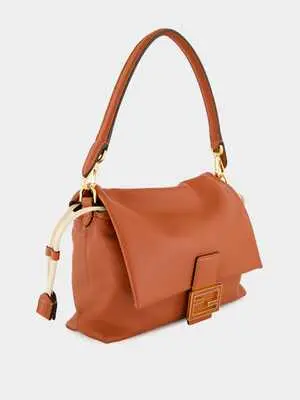 Fendi Sienna Mamma Baguette Medium Bag - Brown