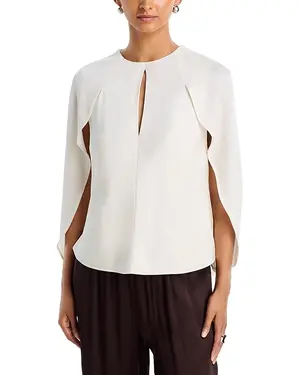 Simkhai Lauren Cape Top - Ivory