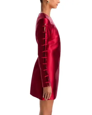 Simkhai Fiora Bow Sleeve Mini Dress