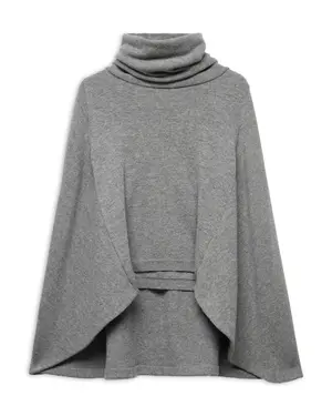 7 For All Mankind Wool High Neck Shawl Sweater