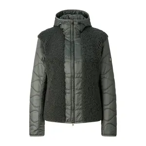 Bogner Bibi Teddy Quilted Jacket - Sage Grey