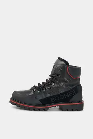 Bogner Helsinki Lace-up Boots With Spikes