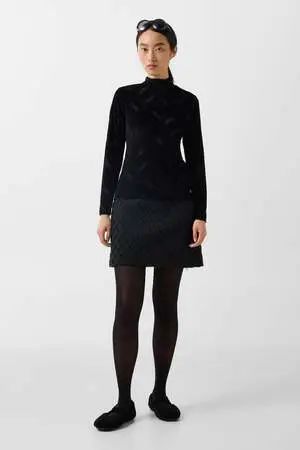 Bogner Cherie Velvet Long-sleeve Top
