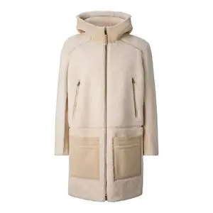 Bogner Soan Lambskin Coat - Camel/cream