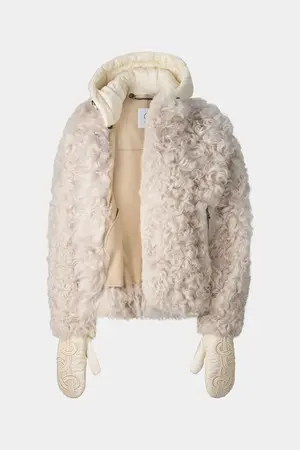 Bogner Liz Lambskin Jacket - Cream