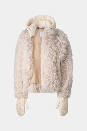 Bogner Liz Lambskin Jacket - Cream