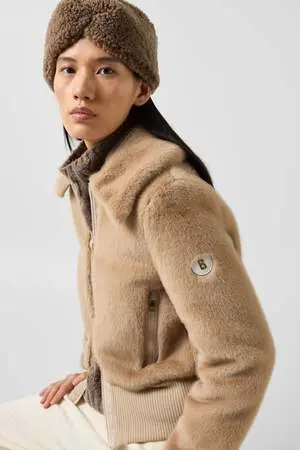 Bogner Jolyna Faux Fur Jacket - Camel