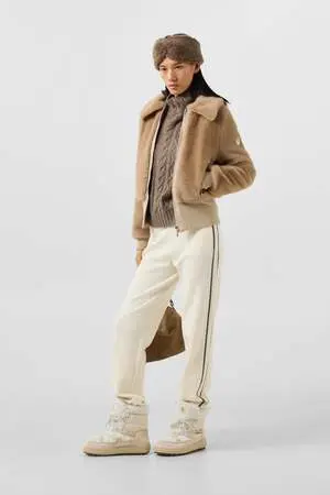 Bogner Jolyna Faux Fur Jacket - Camel