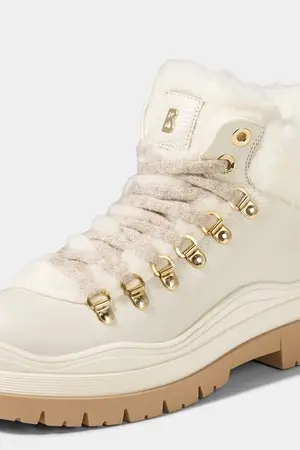 Bogner Lace-up Boots Arosa - Off-white