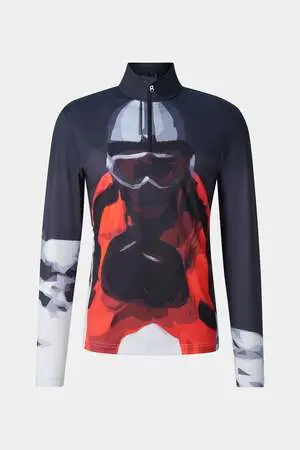 Bogner First Layer Verti - Anthracite/red