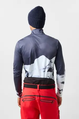 Bogner First Layer Verti - Anthracite/red