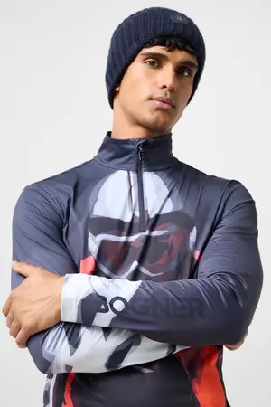 Bogner First Layer Verti - Anthracite/red