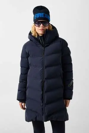 Bogner Tec-aen Quilted Coat - Navy