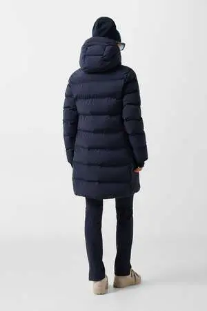 Bogner Tec-aen Quilted Coat - Navy