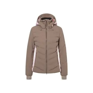 Bogner Janka Ski Jacket - Taupe/pink