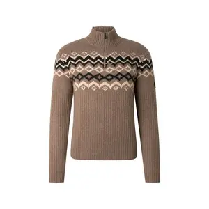 Bogner Ludi Cashmere Sweater - Hazel/beige/black