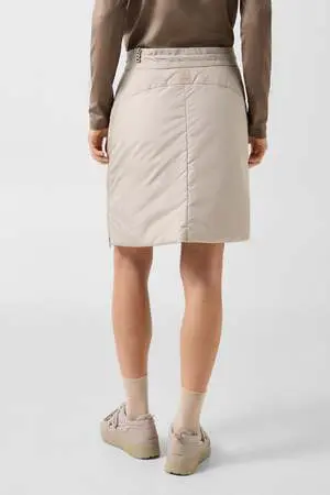 Bogner Belva Functional Quilted Skirt - Beige