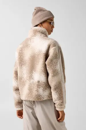 Bogner Ninetta Mid-layer Teddy Jacket - Beige/brown