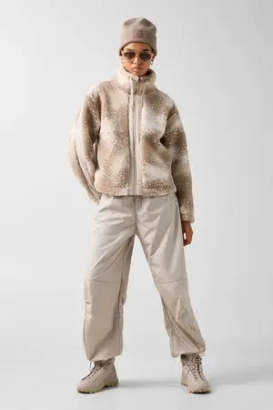 Bogner Ninetta Mid-layer Teddy Jacket - Beige/brown