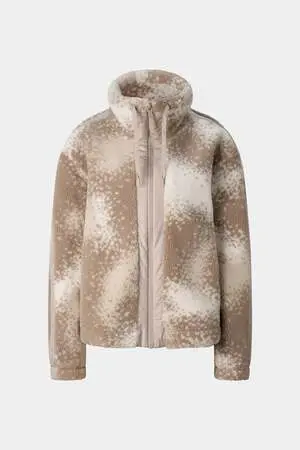 Bogner Ninetta Mid-layer Teddy Jacket - Beige/brown
