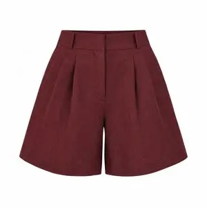 W.TWO Brown / Red Spilia Shorts In Bakery Limited Edition Drop