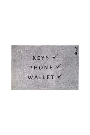 MAD ABOUT MATS Doormat Brick - Grey