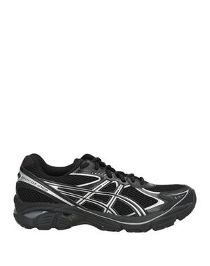 Asics Sneakers Size Textile Fibers, Synthetic Material - Black