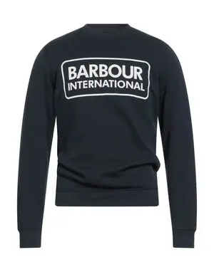 Barbour Sweatshirt Midnight Size Cotton, Polyester
