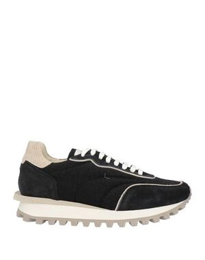 Eleventy Sneakers Size Leather, Textile Fibers - Black