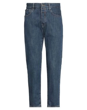 LARDINI Jeans Size Cotton, Elastane - Blue