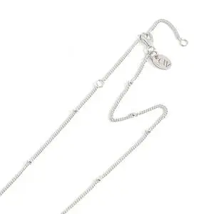 CHARLOTTE'S WEB JEWELLERY Satellite Curb Chain - Silver
