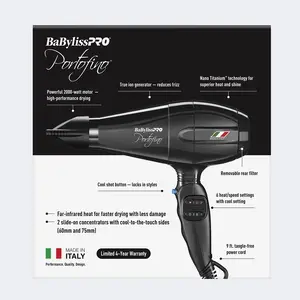 BABYLISSPRO Portofino Full-size Hair Dryer