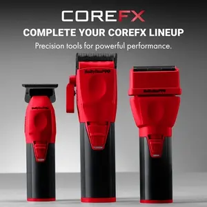BABYLISSPRO Limited Edition Red Corefx Double-foil Shaver