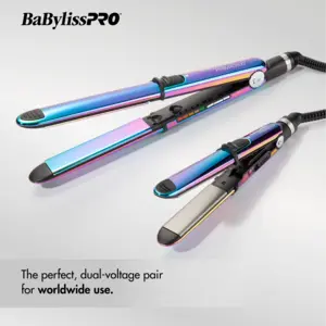 BABYLISSPRO Nano Titanium Iridescent Prima Styling Iron Set