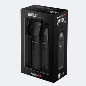BABYLISSPRO Blackfx+ All-metal Clipper & Trimmer Prepack
