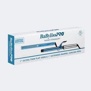 BABYLISSPRO Nano Titanium Curl & Flat Iron