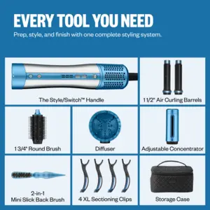 BABYLISSPRO Styleswitch 5-in-1 Multi Styler & Air Styler For Curly & Coily Hair
