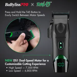 BABYLISSPRO X Tomb45 Wireless Clipper & Trimmer Set