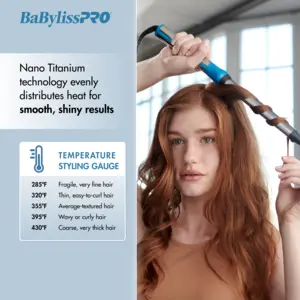 BABYLISSPRO Nano Titanium 1 Oval Barrel Wand