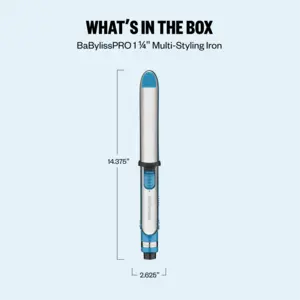 BABYLISSPRO Nano Titanium Prima3000 1¼" Ionic Styling Iron