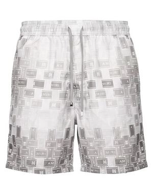 Amiri Shorts & Bermuda Shorts Size Silk - Grey