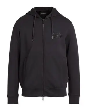Emporio Armani Sweatshirt Charcoal Size Cotton, Polyester, Elastane